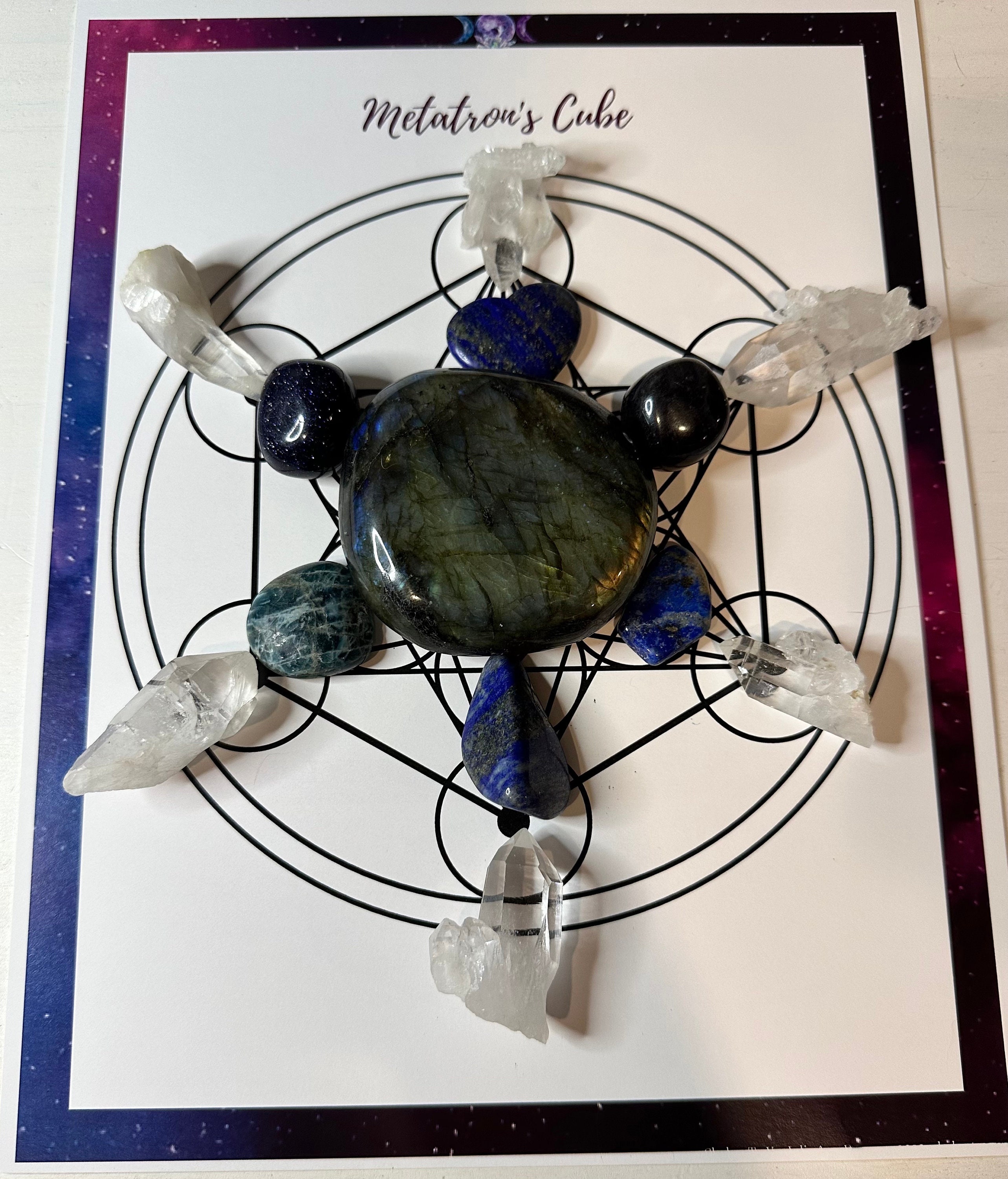 Sacred Geometry Crystal Grids - Etsy