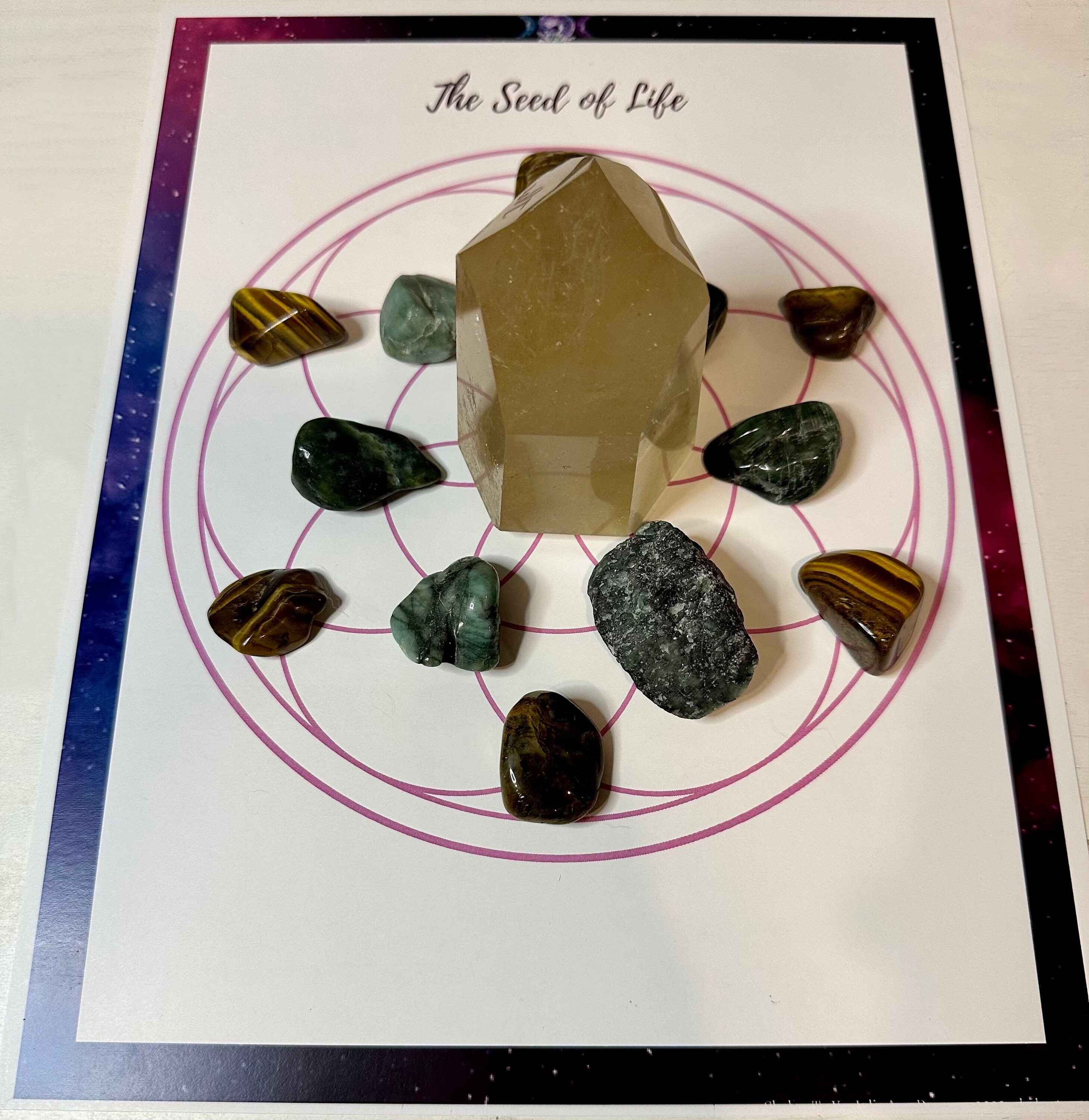 Sacred Geometry Crystal Grids - Etsy