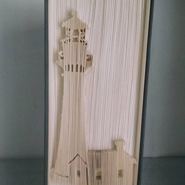 Lighthouse Book Folding Patterns - Etsy