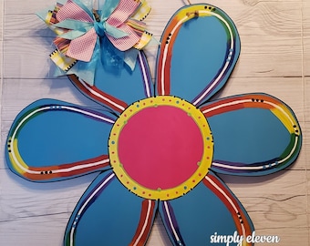 Whimsical Flower Art - Etsy