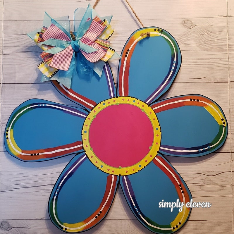 Whimsical Spring Door Signs - Etsy