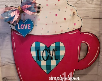 February Door Decor - Etsy