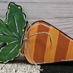 Carrot Home Decor, Free Standing Carrot, Tiered Tray Carrot, Easter ...