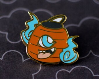 Kawaii to Kowai Warm Kitsune Japanese Lore Enamel Pins - Etsy