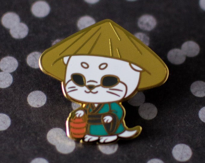 Kawaii to Kowai White Kawauso Japanese Lore Enamel Pins | Etsy
