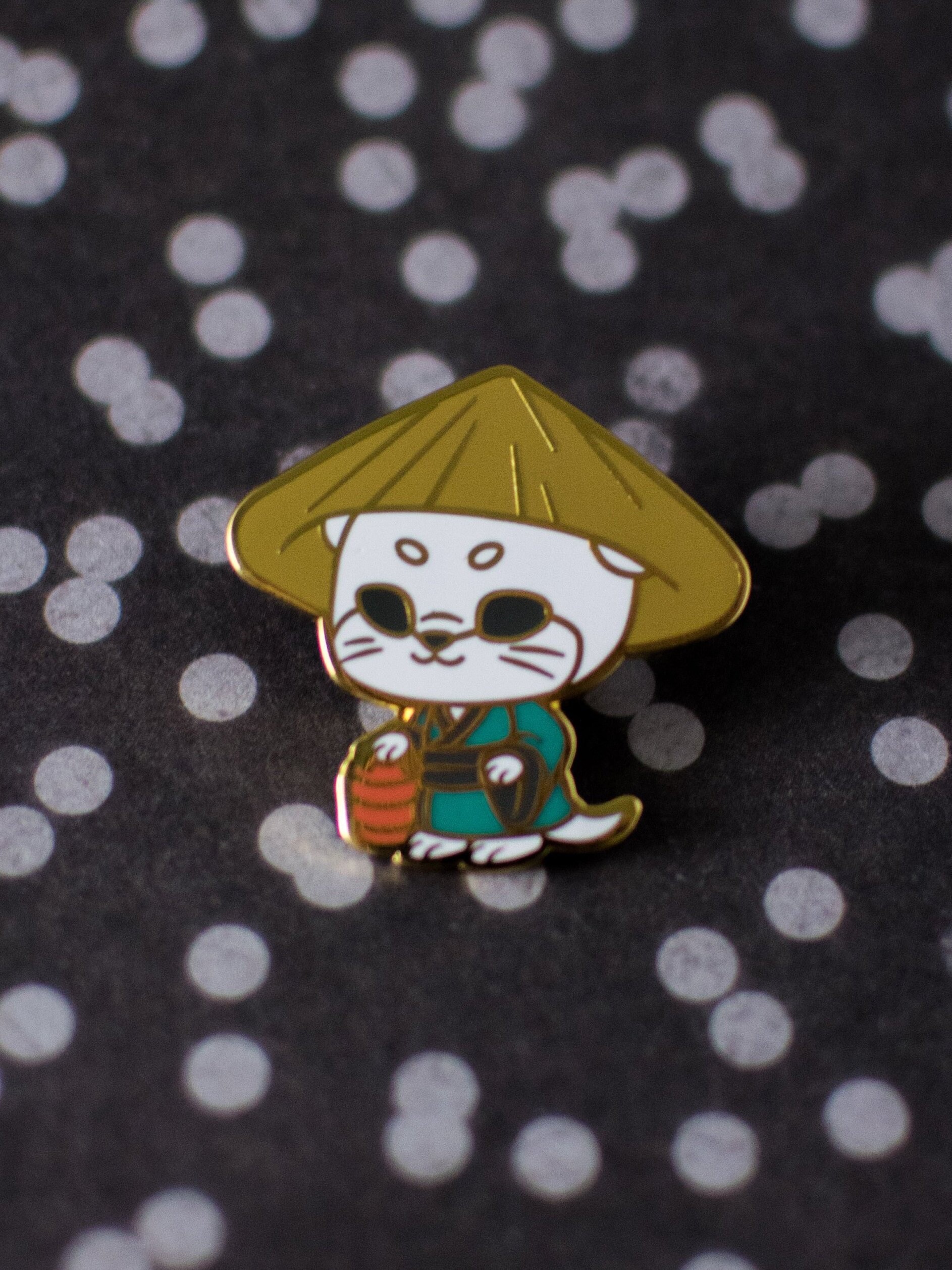 Kawaii to Kowai White Kawauso Japanese Lore Enamel Pins - Etsy