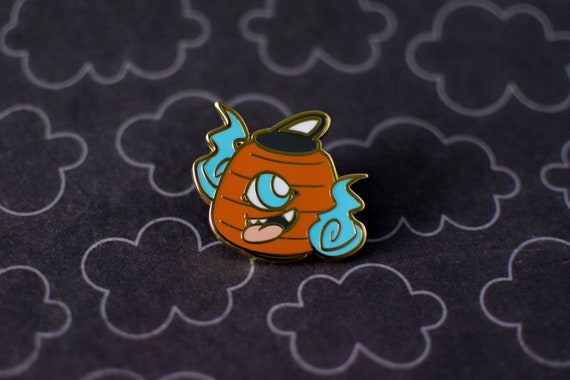Kawaii to Kowai Red Chochin-obake Japanese Lore Enamel Pins - Etsy