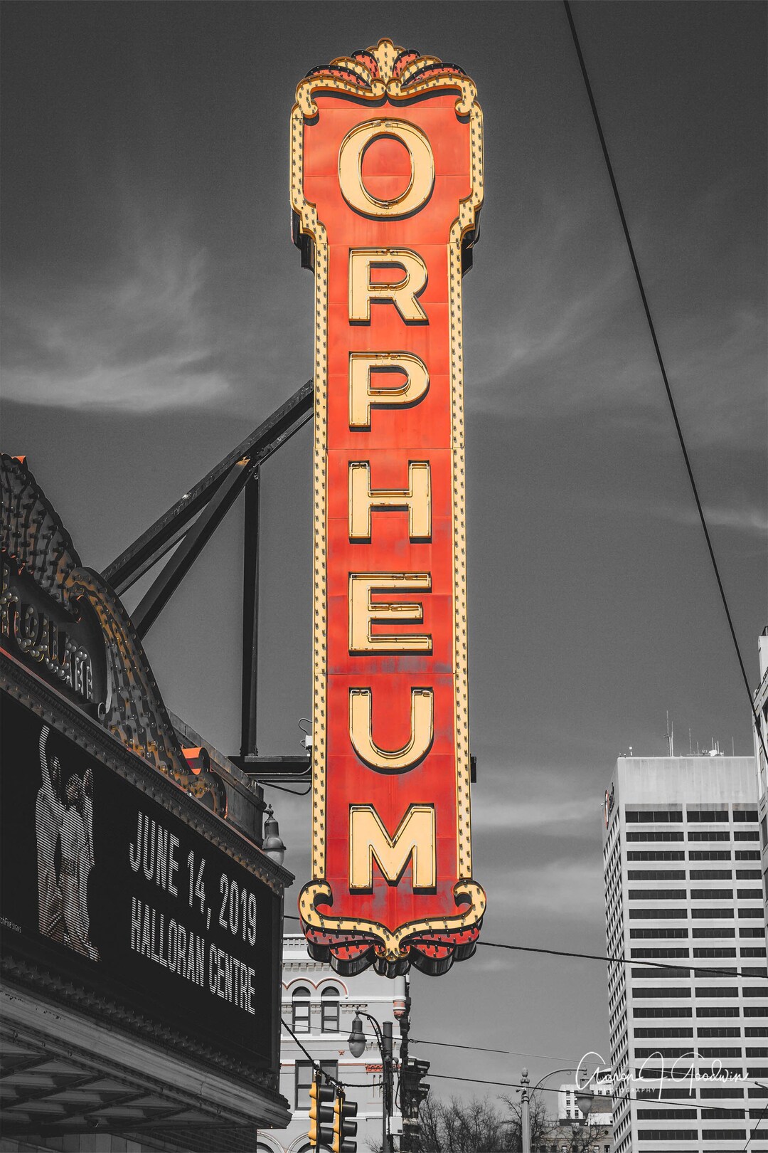 Orpheum Theatre Memphis Photography Print | Downtown Memphis Landmark ...