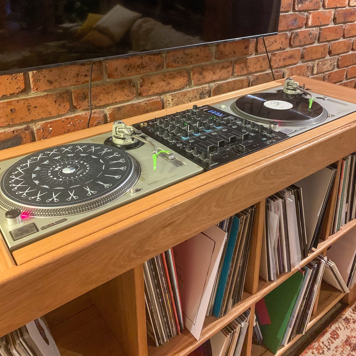 Record Hifi Table / Record Storage - Etsy