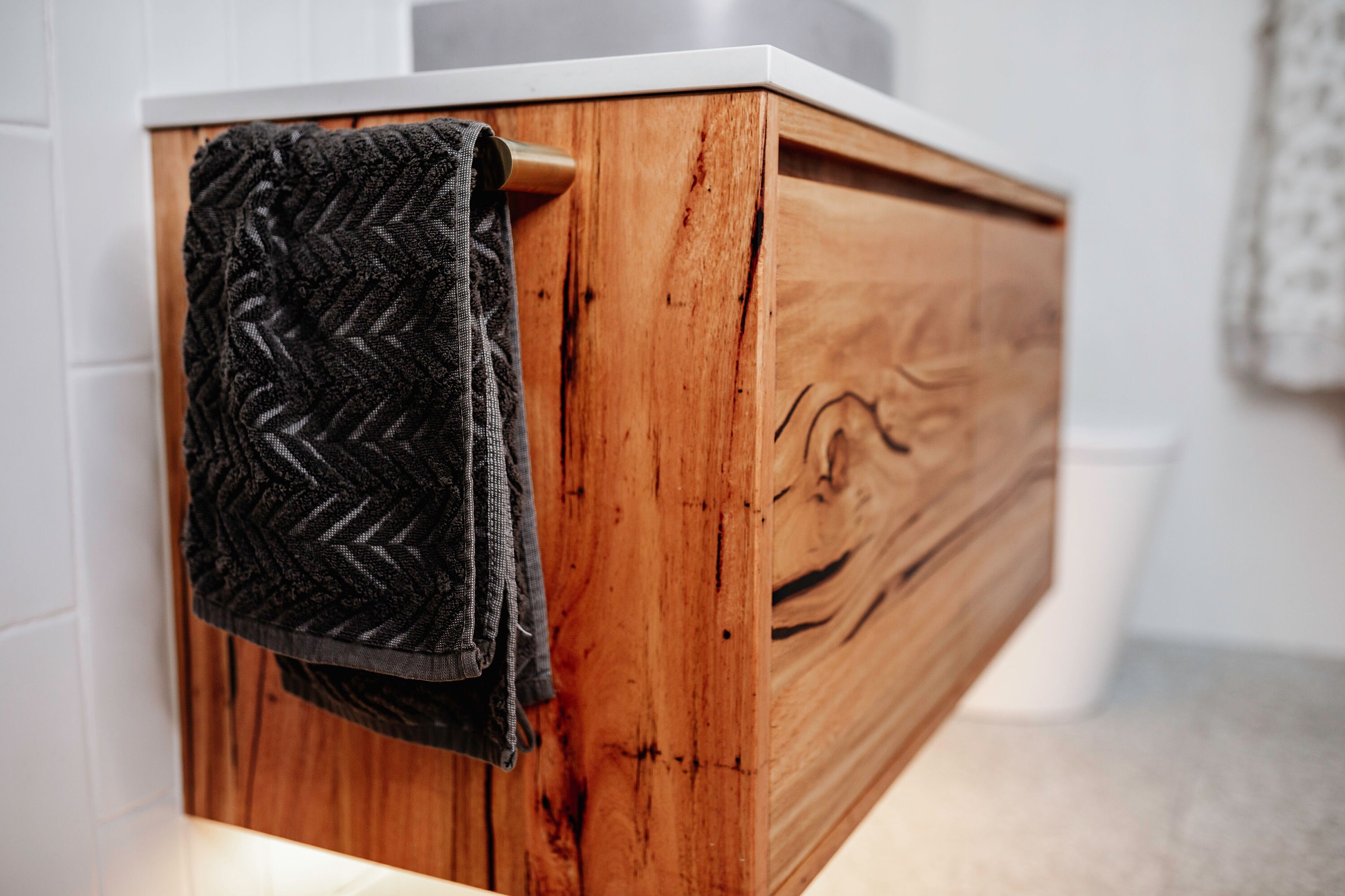 Messmate Timber Vanity 900mm- Custom Made - Etsy Australia