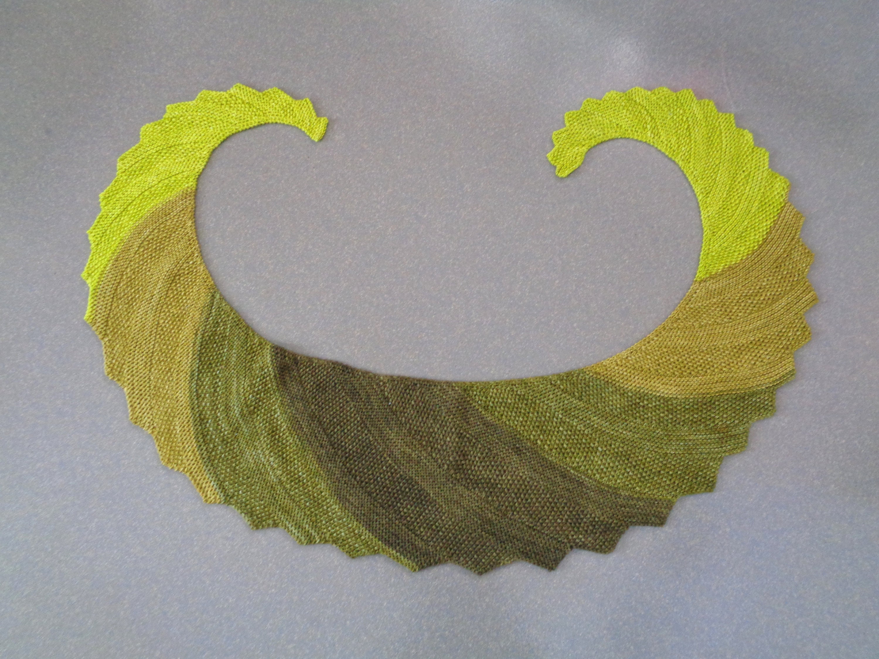 Curved Scarf Knitting Pattern Shoulder Shawl Infinity Cowl - Etsy