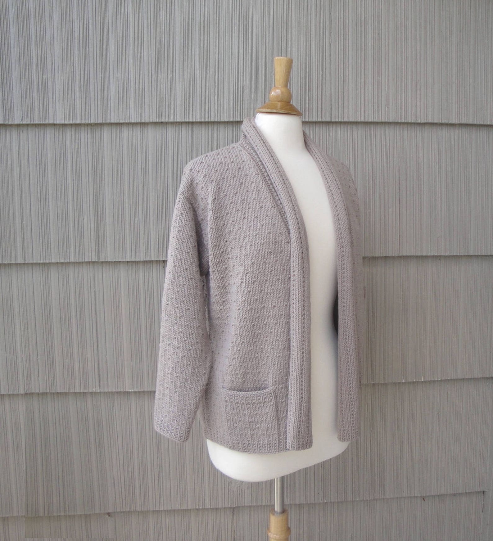 Drape Collar Sweater Knitting Pattern Knit Cardigan Sweater - Etsy