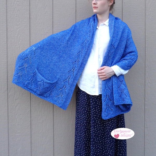 Fleece Shawl Pattern - Etsy