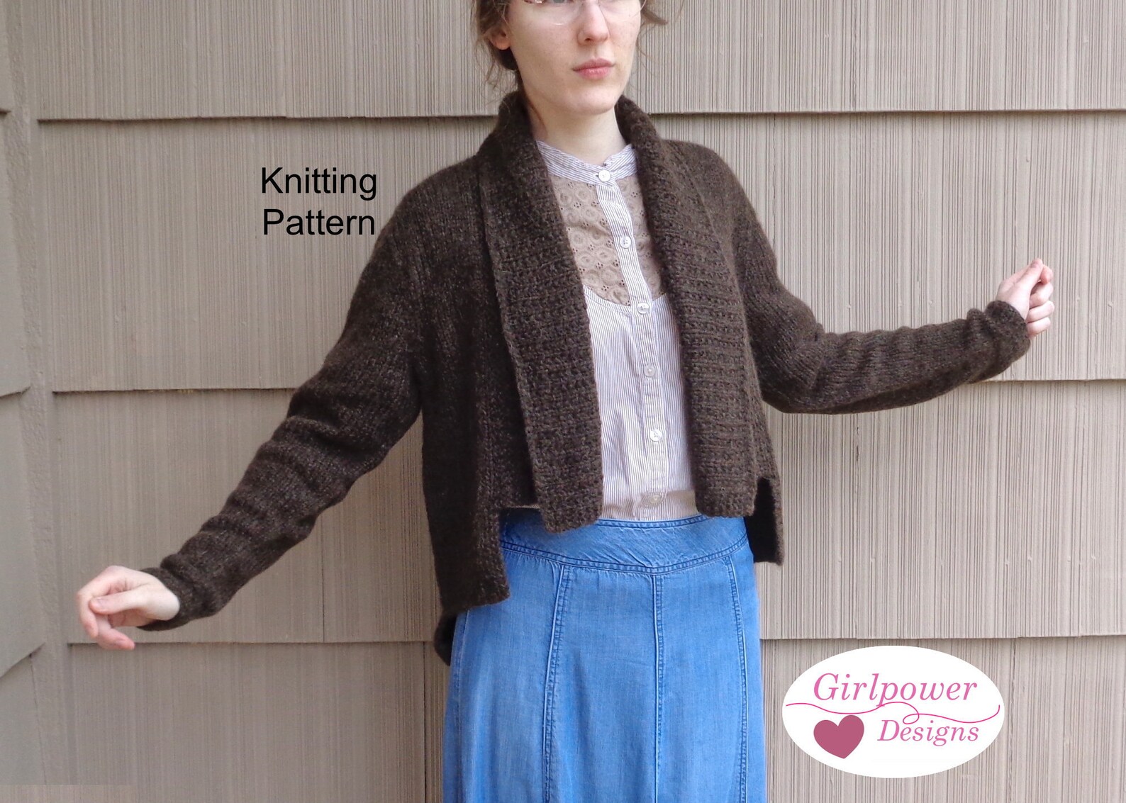 Stepped Hem Sweater Knitting Pattern Stair Step Large - Etsy