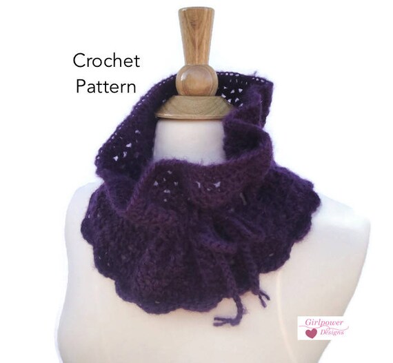Easy Crochet Pattern Cowl Scarf Neck Warmer Neck Gaiter - Etsy