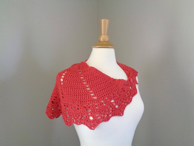 Shoulder Shawl Crochet Pattern 3 Sizes Small Shawl Wrap - Etsy