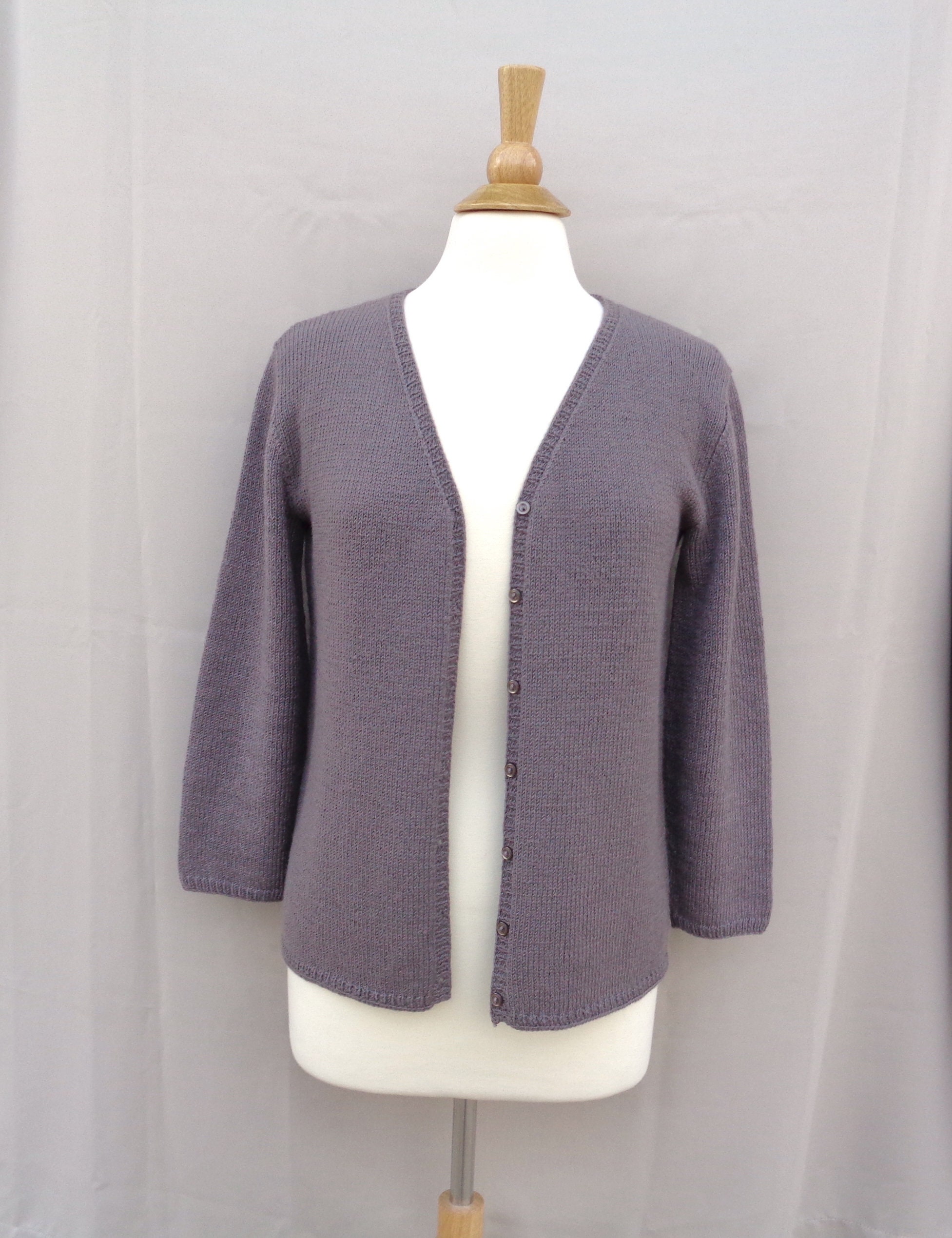Layering Cardi Knitting Pattern, Cardigan Sweater, Bracelet Sleeves, V ...