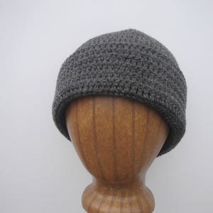 Crochet Watch Cap Pattern, Beanie Hat Easy Crochet Pattern, Worsted ...