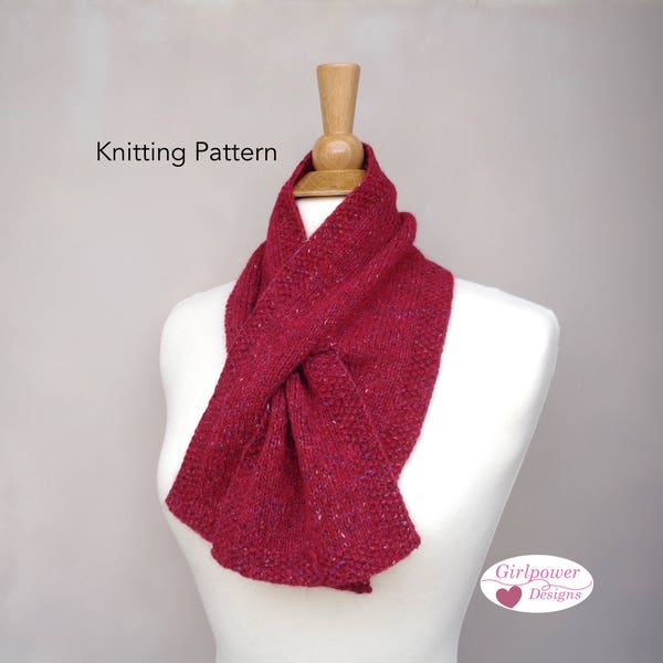 Knit Scarf Pattern - Etsy