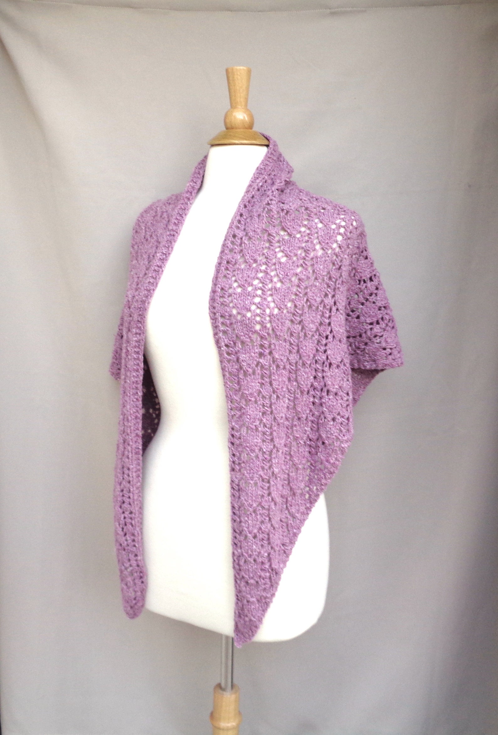 Snowdrop Lace Shawl Knitting Pattern Side to Side Oversized - Etsy