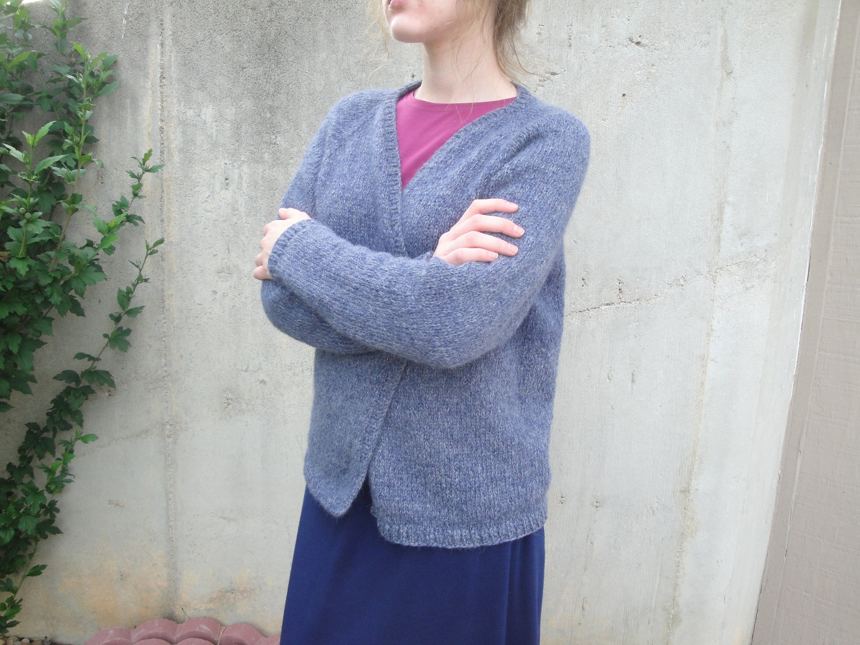 Chimalis Cardigan Knitting Pattern Relaxed Oversized Open | Etsy UK