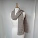 Side to Side Scarf Knitting Pattern, Chunky Knit, Lengthwise Ribbed ...