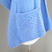 Wrap With Pockets Knitting Pattern, Reader Wrap, Rectangle Shawl, Easy ...