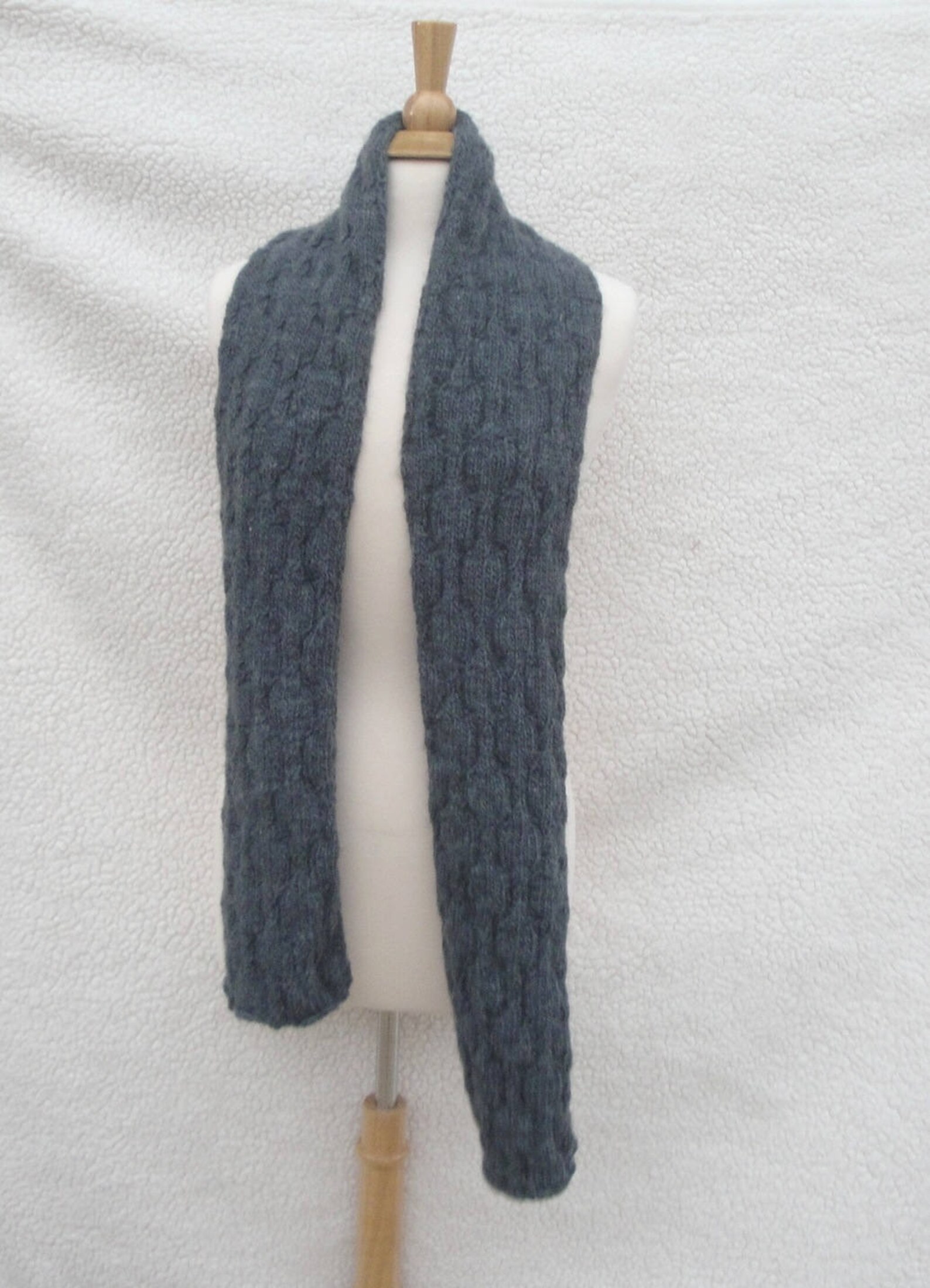 Stormy Billows Scarf Knitting Pattern Men or Women - Etsy