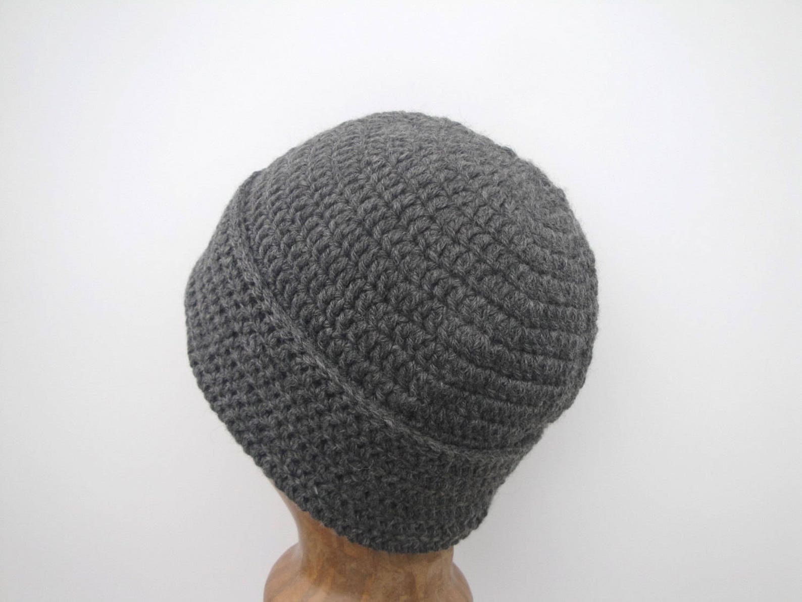 Crochet Watch Cap Pattern Beanie Hat Easy Crochet Pattern - Etsy