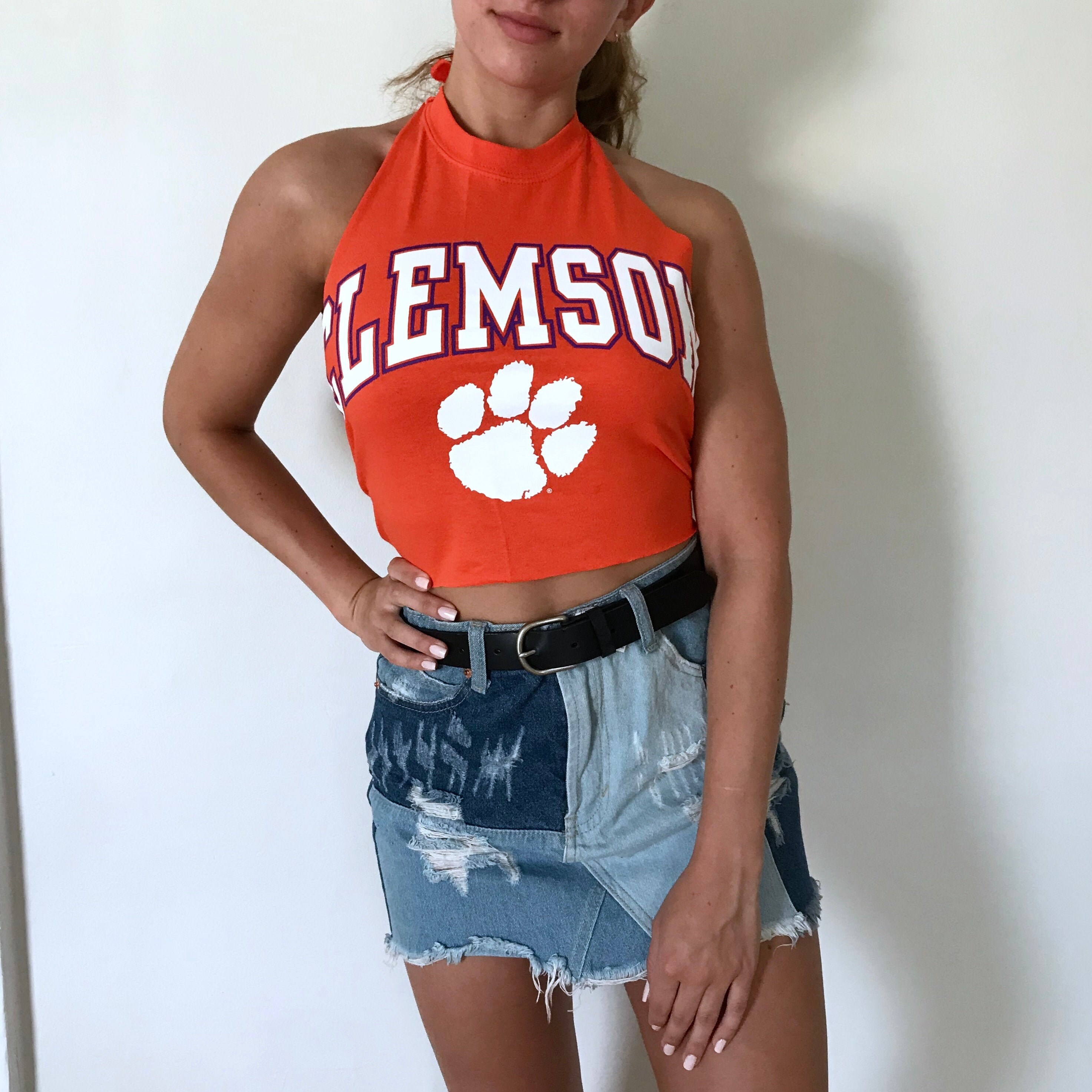 Clemson Tigers Tailgate Tie Halter / Tailgate Clothing / Game | Etsy