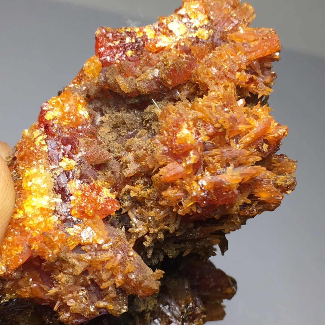 Gorgeous 212g Red Zincite Cluster From Poland - Etsy