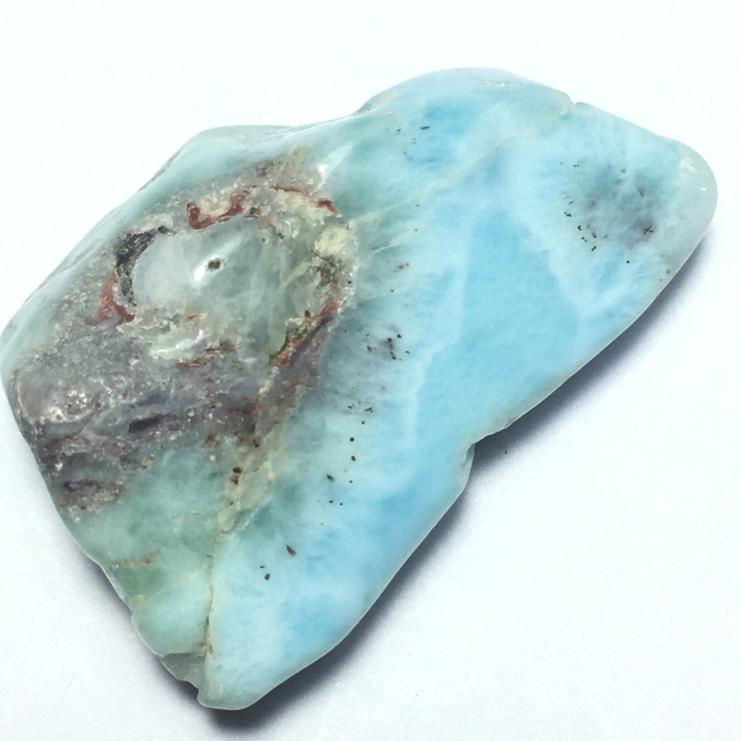 Larimar dolphin Stone - Etsy