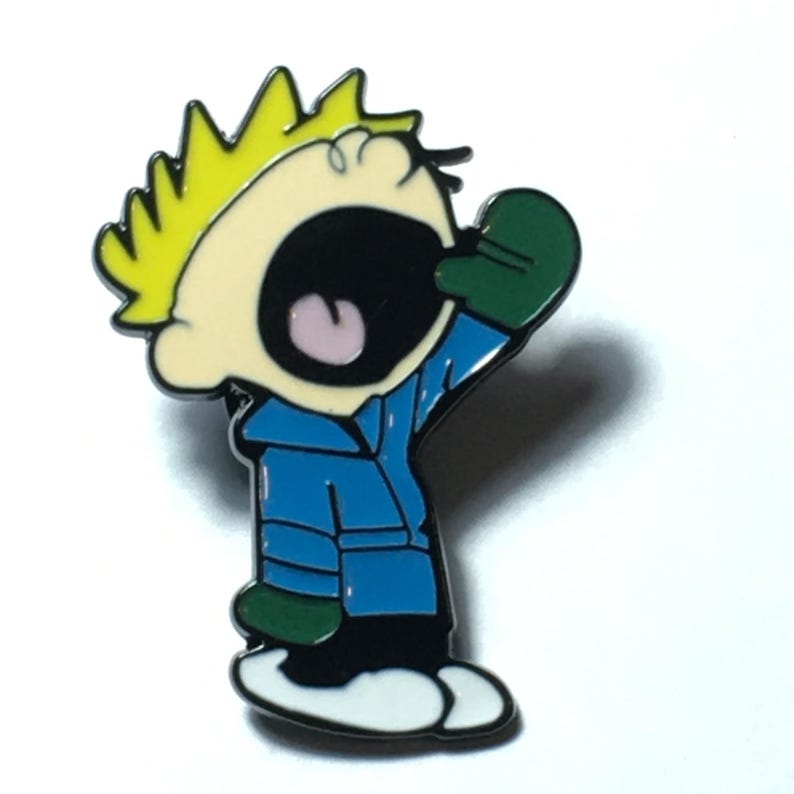 CALVIN and HOBBES Pin - Etsy