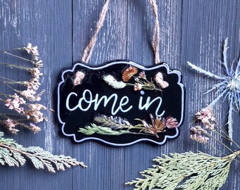 Come in sign | Etsy