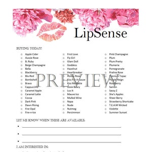 Lipsense Party Bundle - Etsy