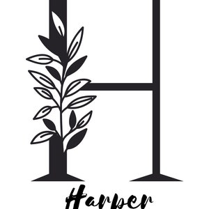 Harper Name Print Nursery Print, Baby Shower, Baby Gift - Etsy