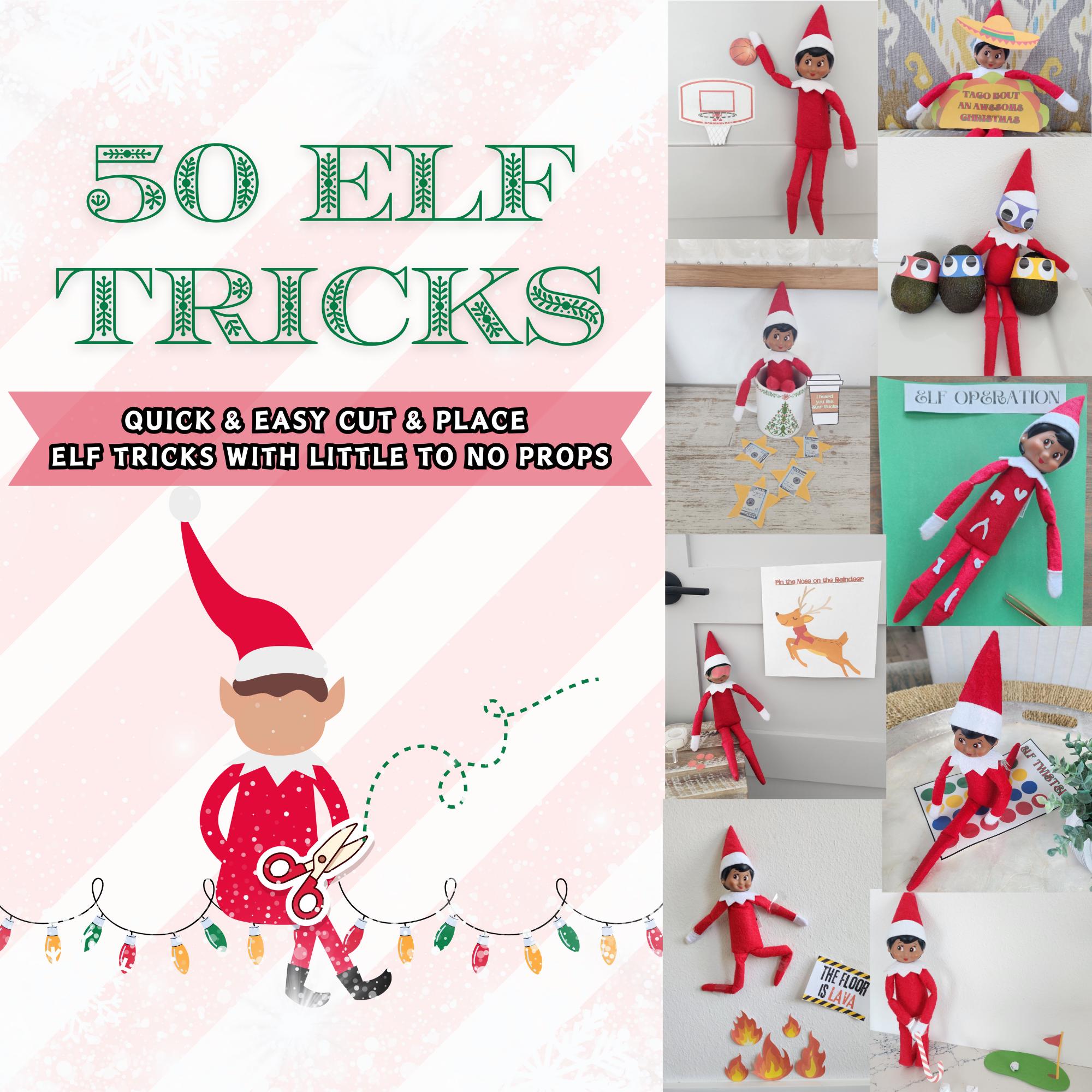 50 Elf Tricks - Quick and Easy, Cut & Place Elf Set Ups/tricks With ...