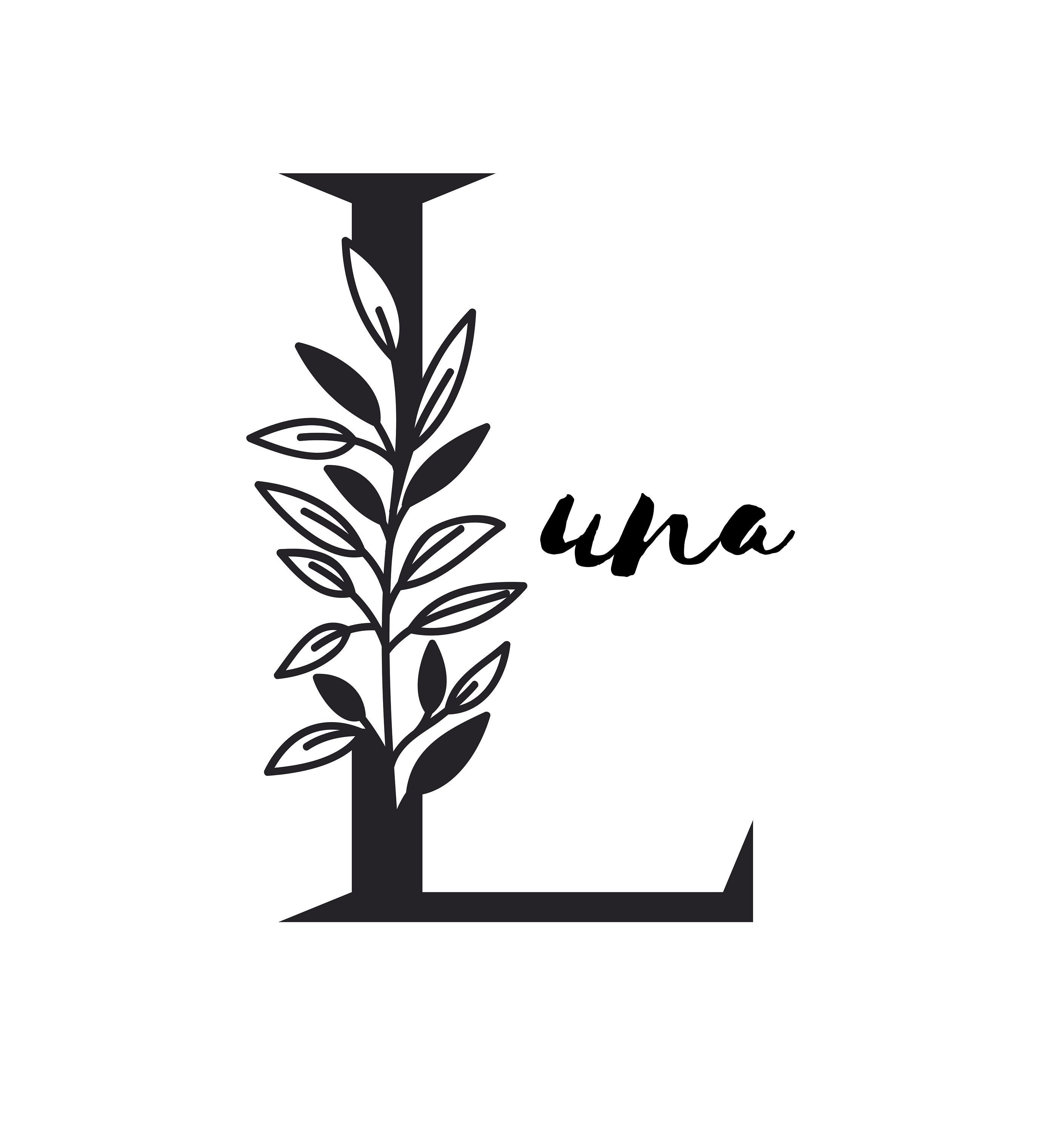 Luna Name Print Nursery Print, Baby Shower, Baby Gift - Etsy