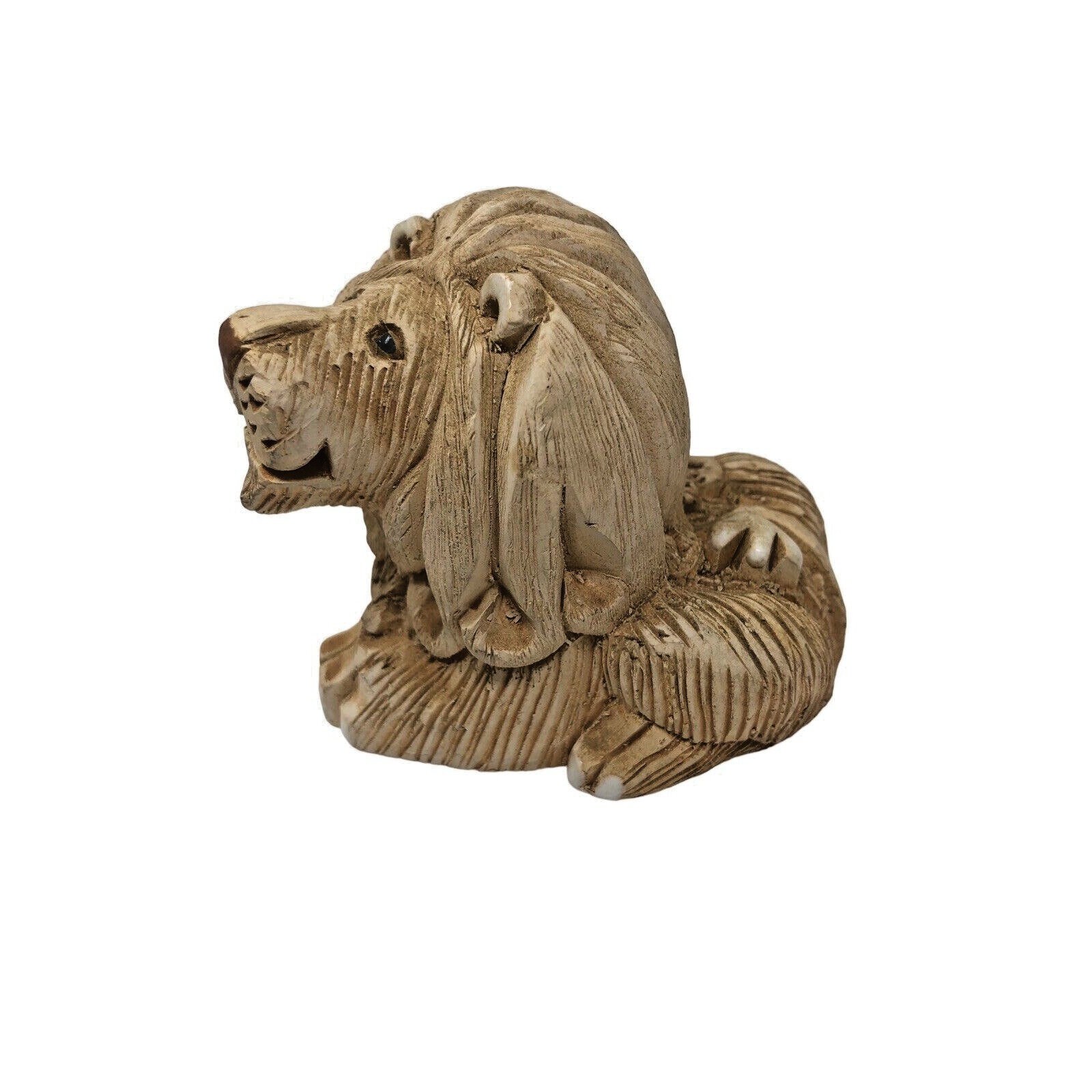 Artesania Rinconada Lion Art Pottery Figurine Signed 3" - Etsy