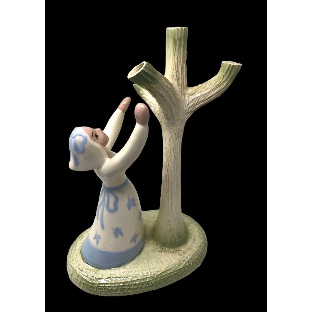 Hedi Schoop Art Pottery Tree Bud Vase Artist Signed Hollywood CA 11 ...