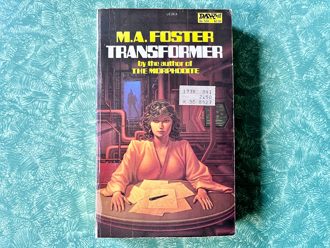 Transformer by M.A. Foster, 1980s Dystopian Sci-fi Paperback Book - Etsy