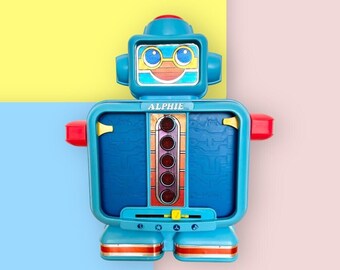 Vintage Alphie Electronic Robot by Playskool Works Toy Game 1978 1970s ...