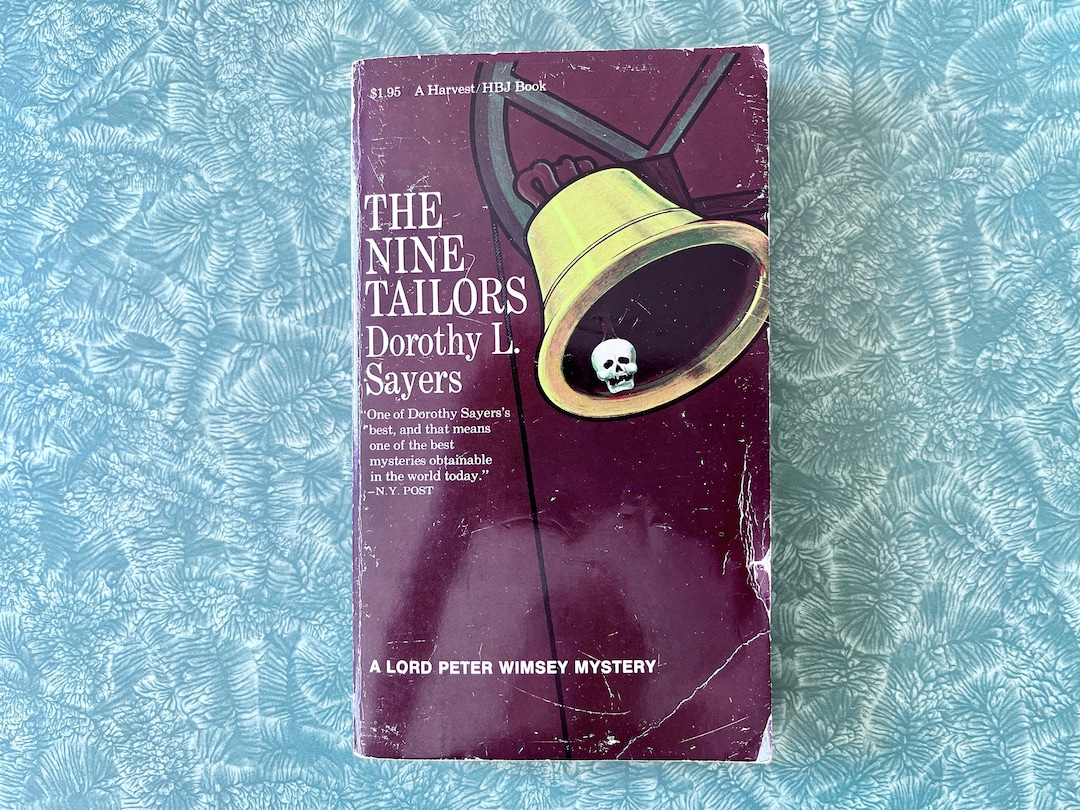 The Nine Tailors by Dorothy L. Sayers, A Lord Peter Wimsey Mystery #9, Vintage Paperback Fiction ...