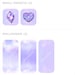 Purple Crystal Phone Theme • App Icons • Widgets • Wallpapers - Etsy