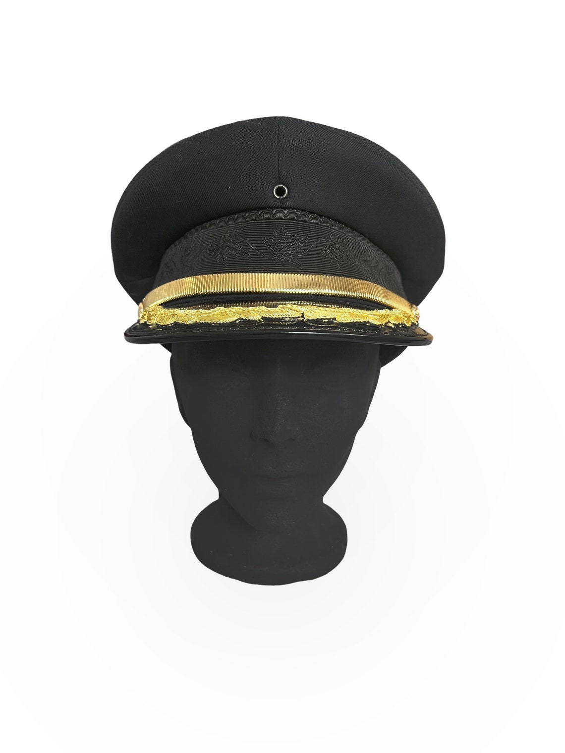 VINTAGE Regalia Authentic Muir Cap Captain Hat Constable Officer Police ...