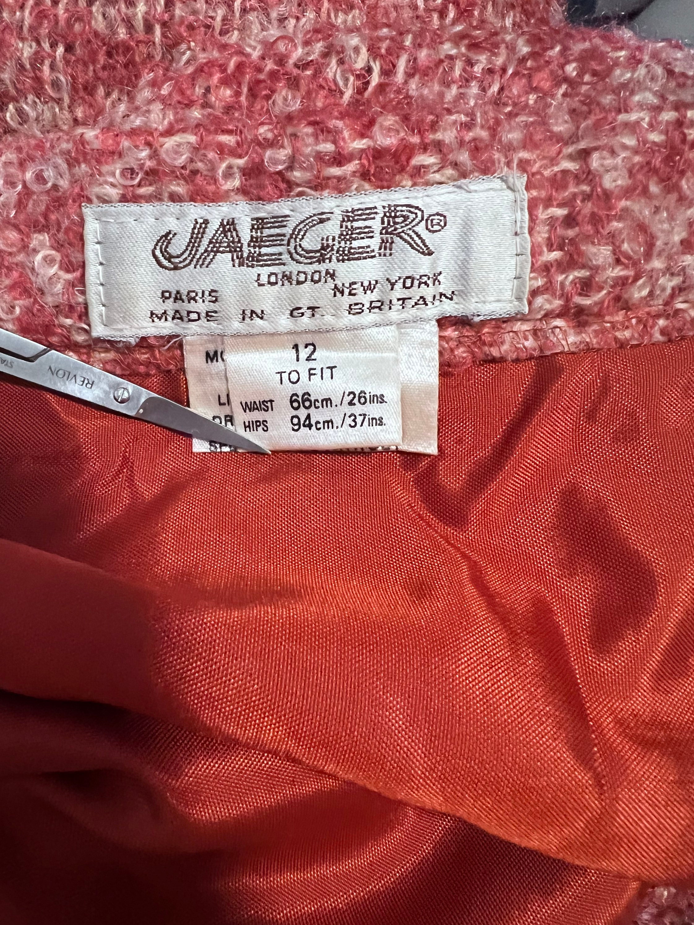 VINTAGE 70s Tweed Mohair Wool Blend A Line Skirt 1970s Jaeger - Etsy