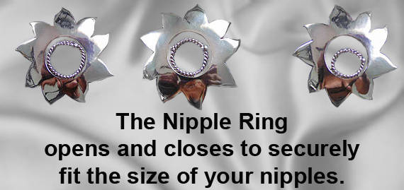 Nipple Shield Jewellery Non Piercing Design Hand Made Body | Etsy