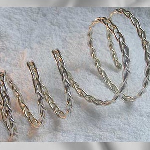 Scrotum and Cock Ring Jewelry Solid Silver Twisted or - Etsy