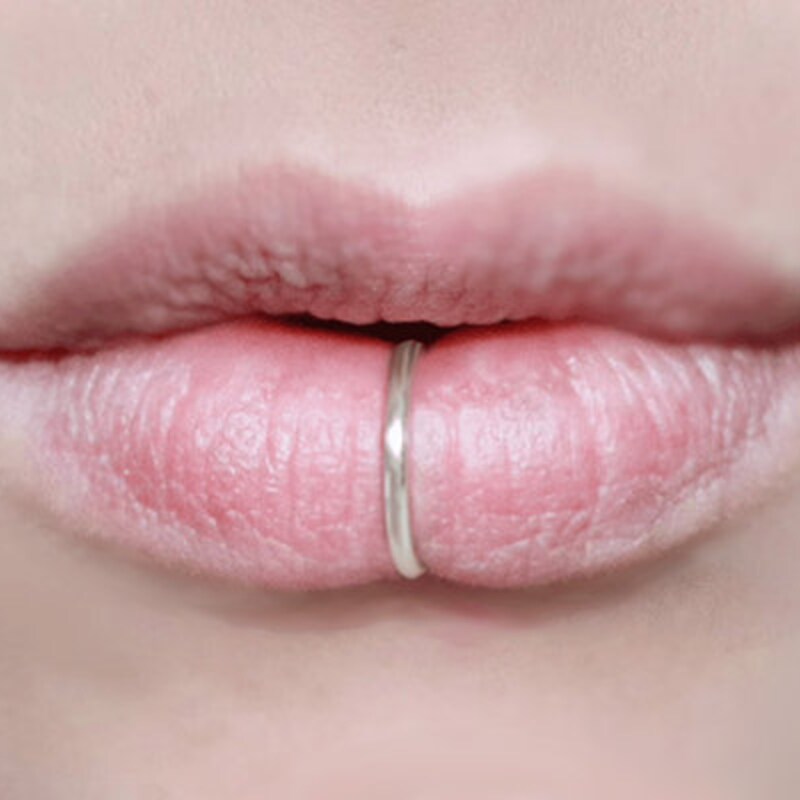 Fake Lip Ring - Etsy