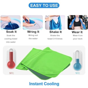 Cool Rag | Personalized Cool Rag | Cooling Towel | Sports Towel | Stay ...